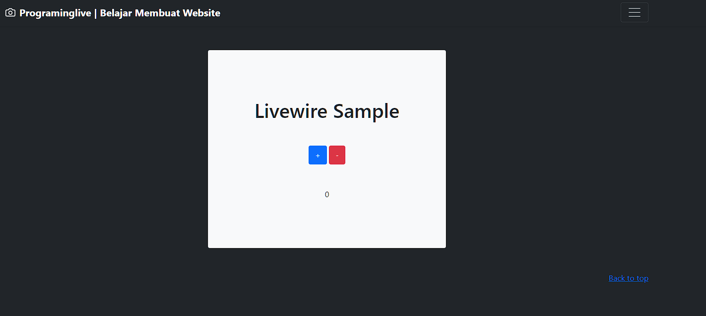 Programinglive | Open Source Project | Belajar Membuat Website